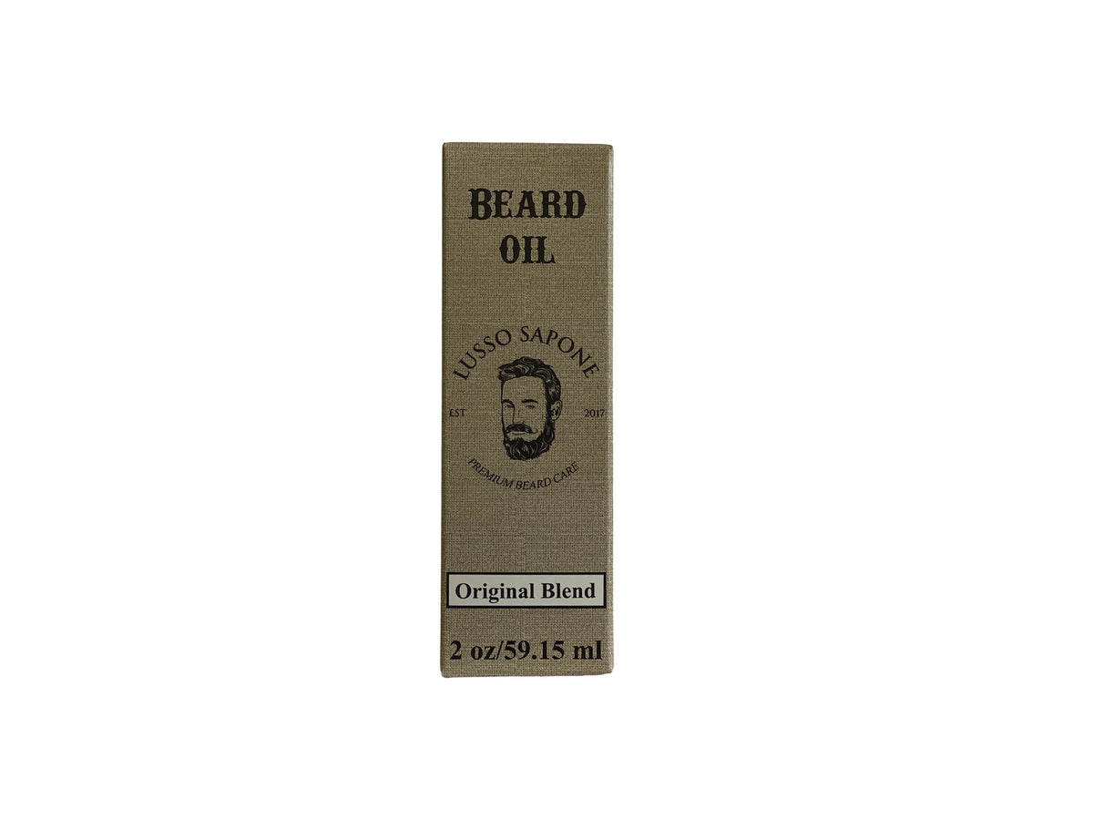 Lusso Sapone’s 2 ounce Beard Oil Original Blend – LUSSO SAPONE
